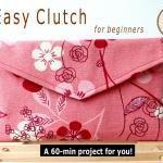 Easy Clutch - Pdf Sewing Pattern on Luulla
