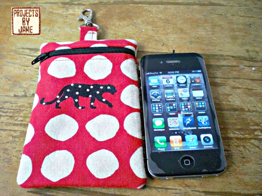 Iphone Zip Pouch - Pdf Bag Sewing Pattern on Luulla