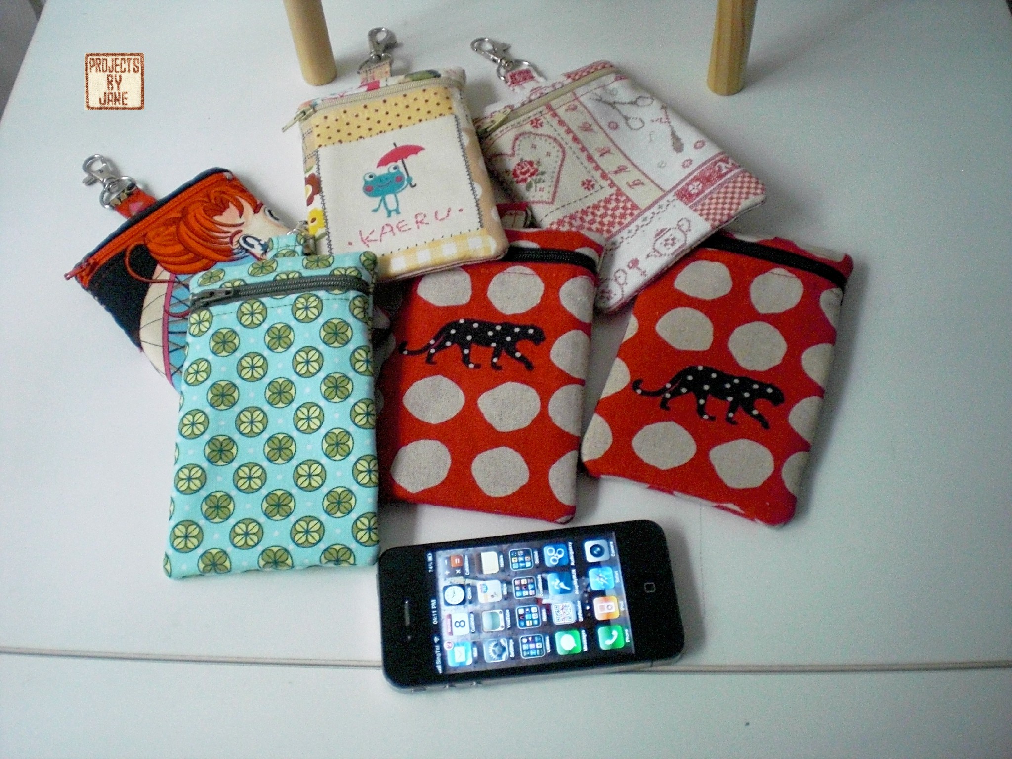 Iphone Zip Pouch - Pdf Bag Sewing Pattern on Luulla